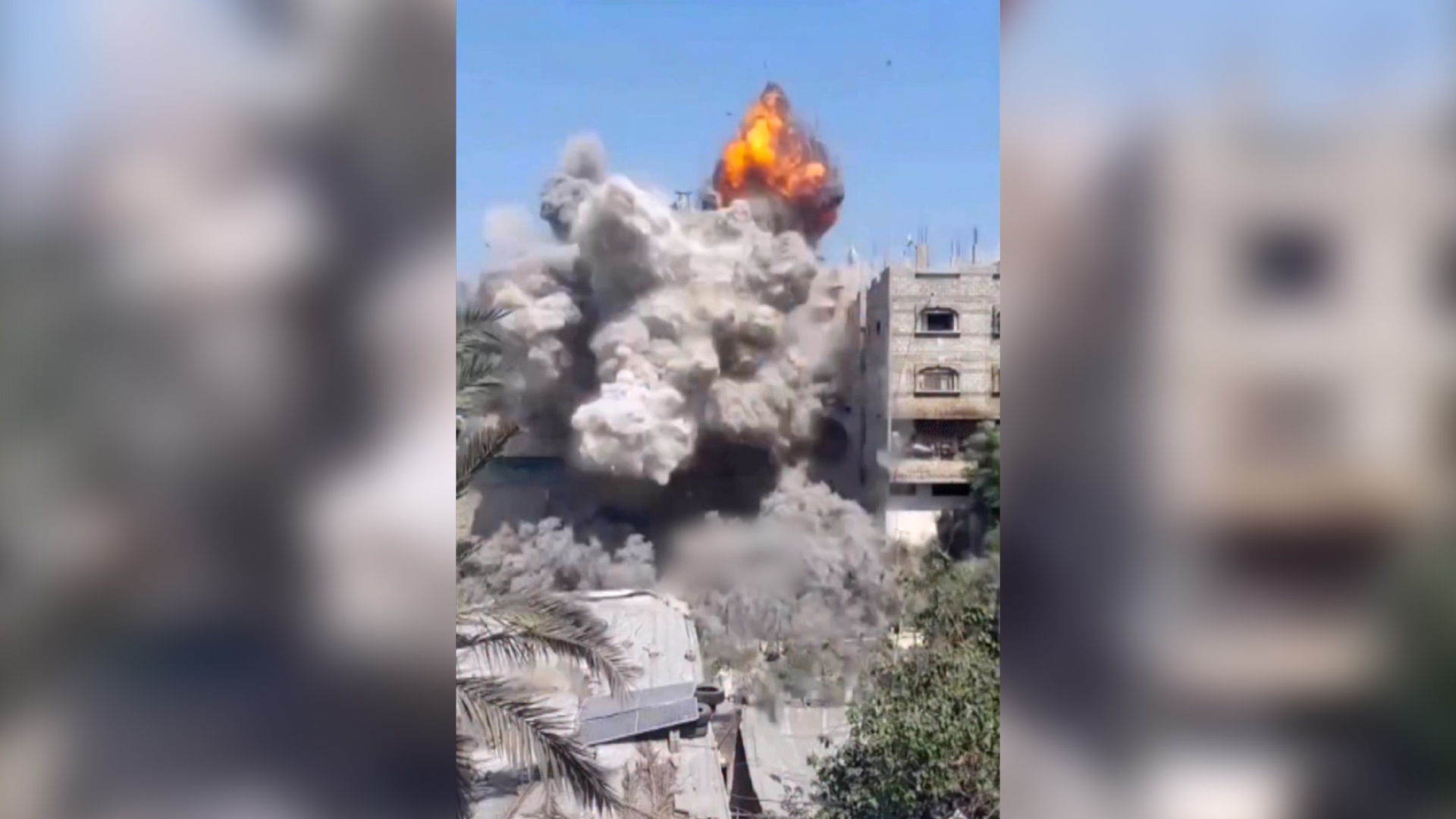 Israel Bombs Gaza City as part of the control plan | Gaza – Tel Aviv ...
